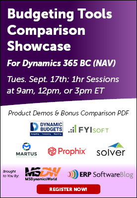 15 Key Takeaways from the Budgeting Tools for Dynamics 365 Business Central Comparison Showcase ...