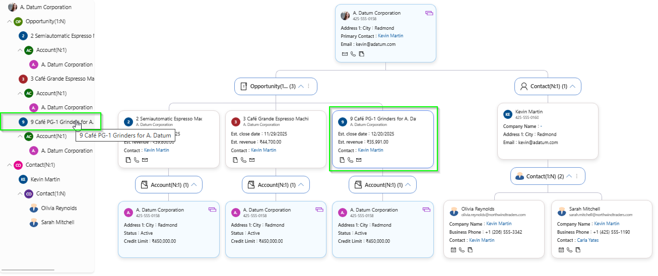 Tree View vs Mind Map View in Dynamics 365 CRM: Choosing the Right ...